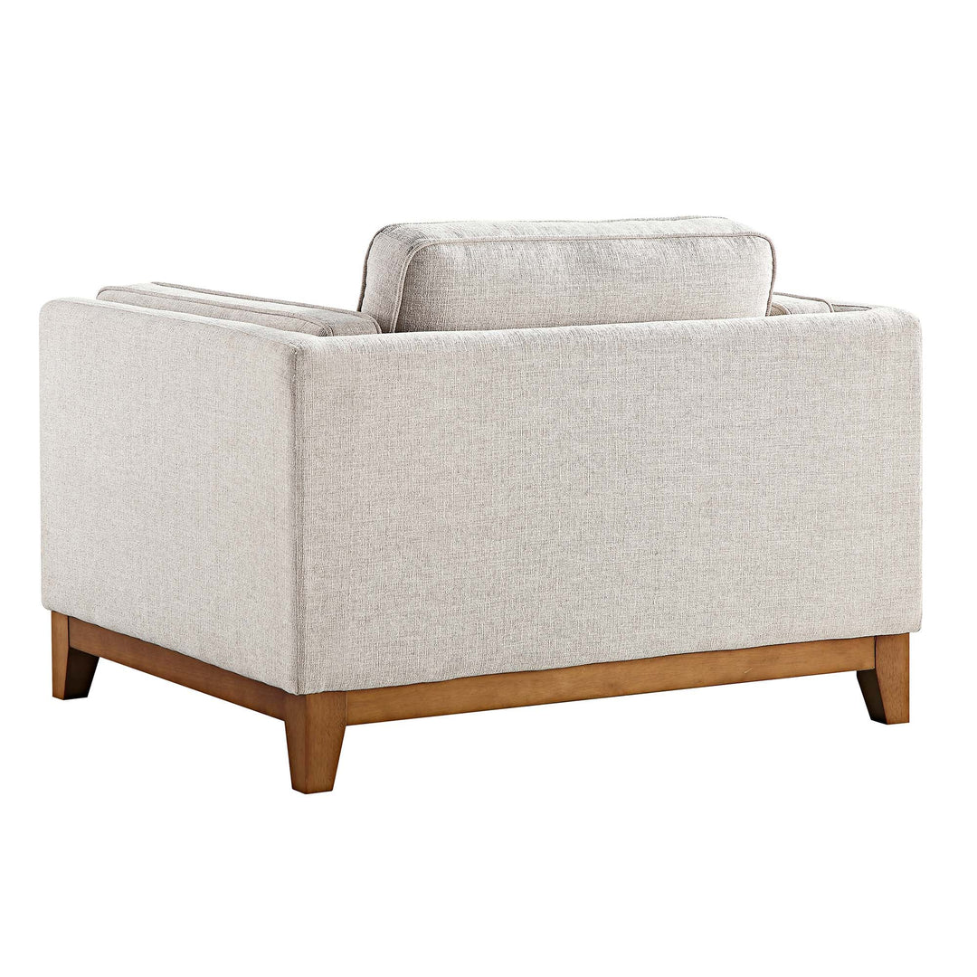 Dipley Oatmeal Fabric Sofa, 1-Seater | daals.com