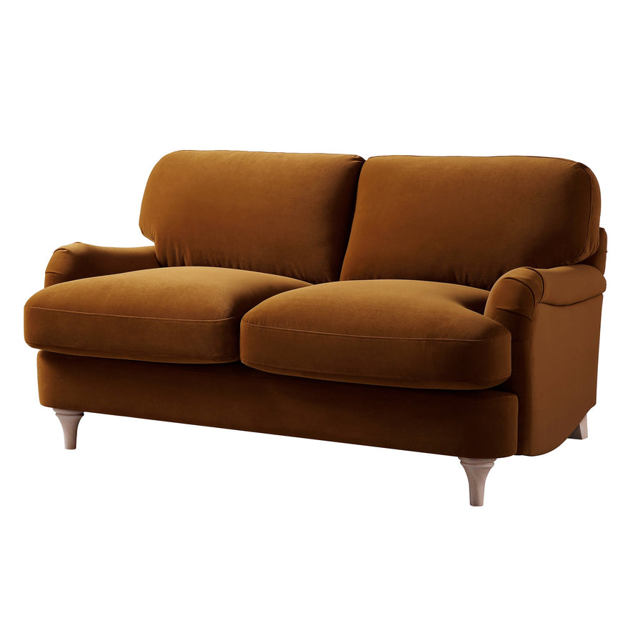 Daphnis Cinnamon Velvet Sofa, 2-Seater | daals.com