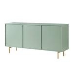 Richmond Ridged Large Sideboard, Matte Sage Green | daals.com