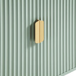 Richmond Ridged Large Sideboard, Matte Sage Green | daals.com