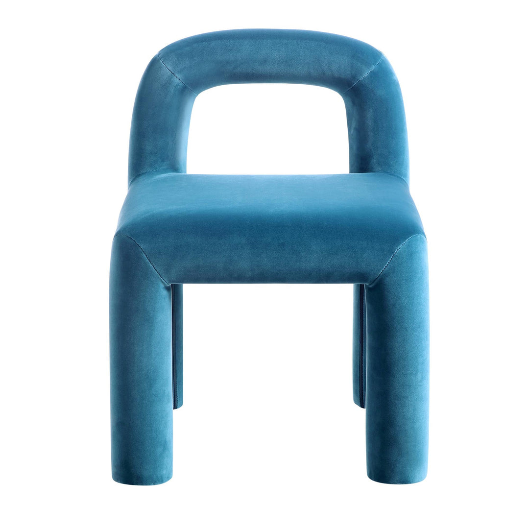 Libby Air Force Blue Velvet Dining Chair | daals.com