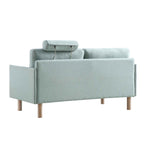 Timber Sage Green Fabric Sofa, 2-Seater | daals.com