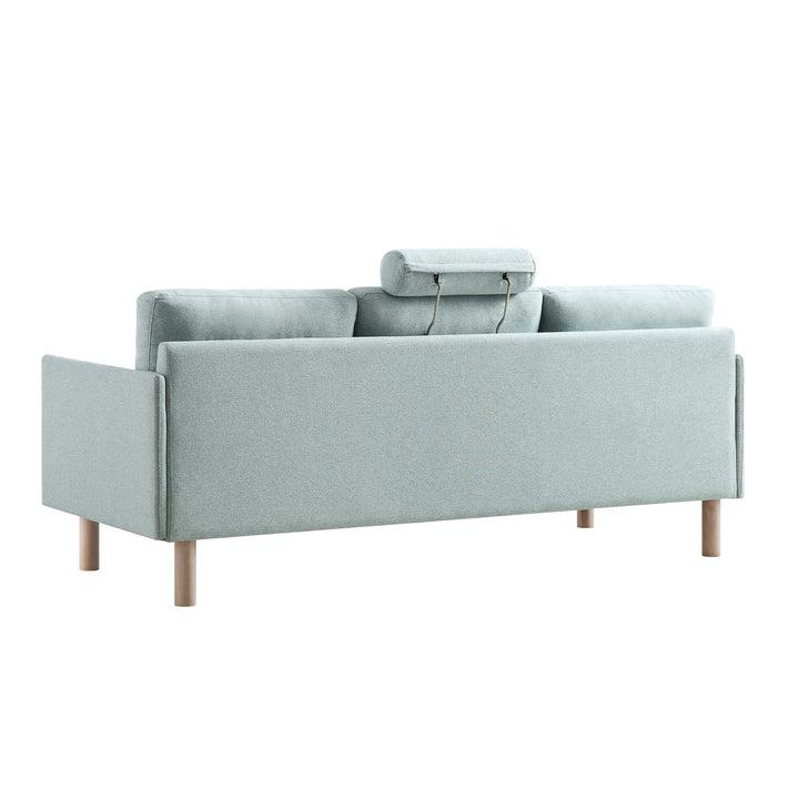 Timber Sage Green Fabric Sofa, 3-Seater | daals.com